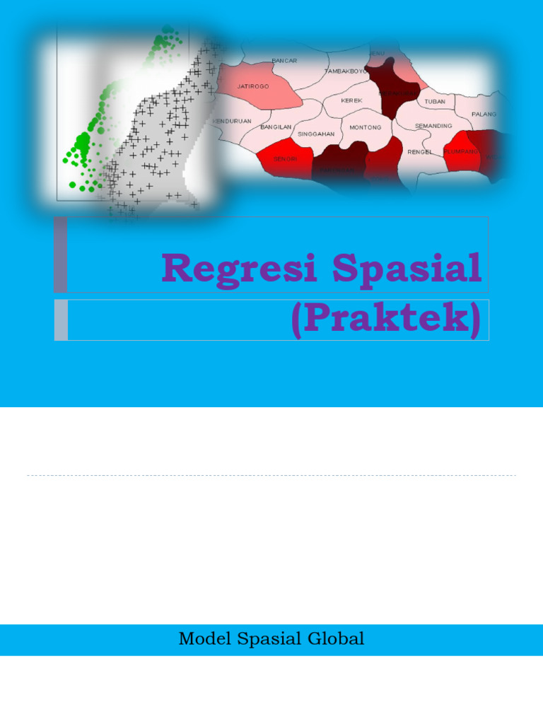 M5 Regresi Spasial (Praktek) 2 | PDF | Komputer