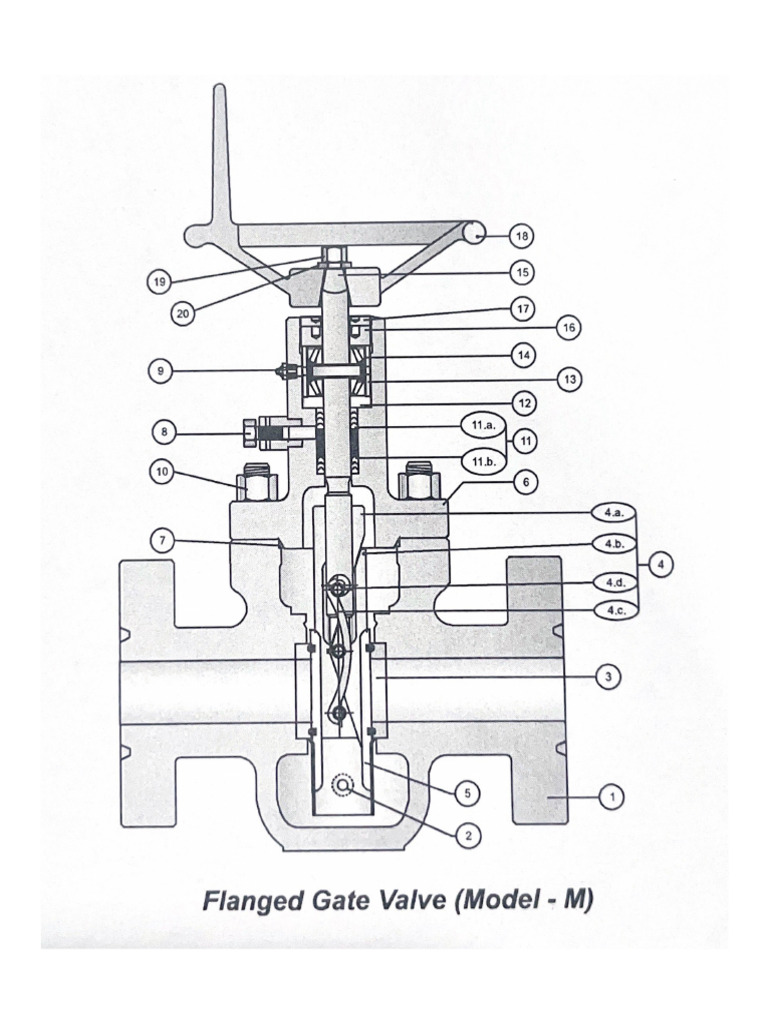 Flanged Gate Valve (Model - M) | PDF