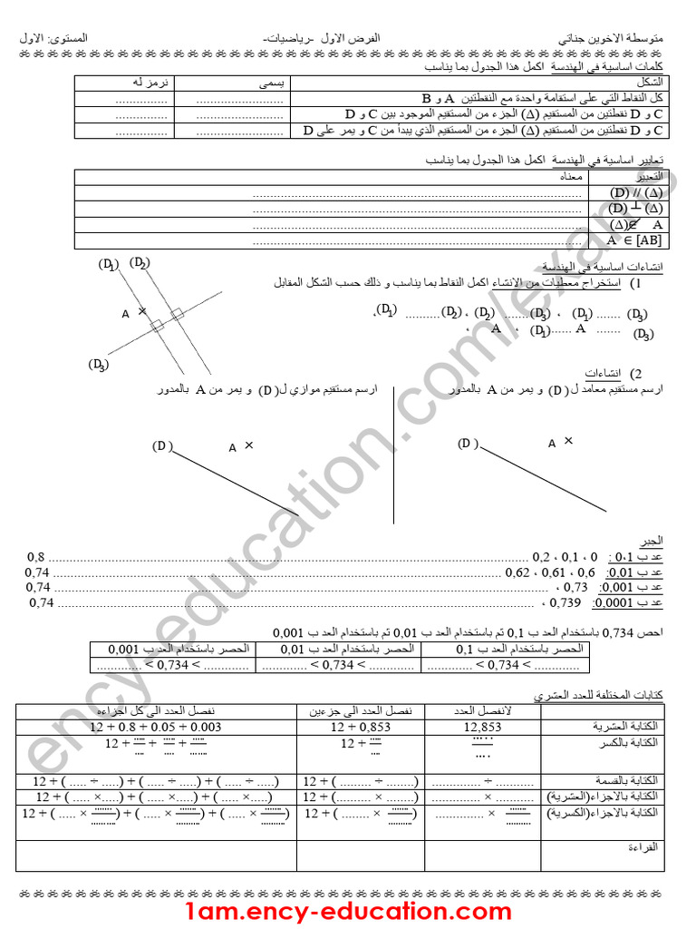 Math 1am18 1trim d12 | PDF