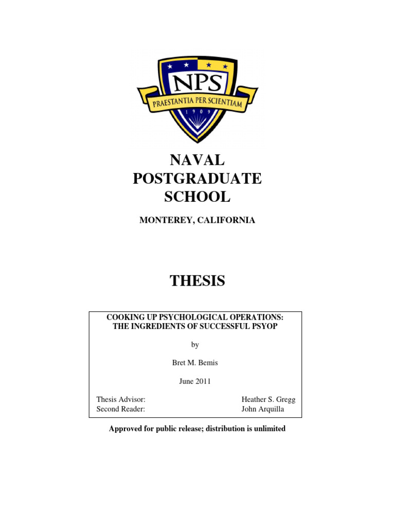 Ingredients of Successful Psyops | PDF | Communication | Military