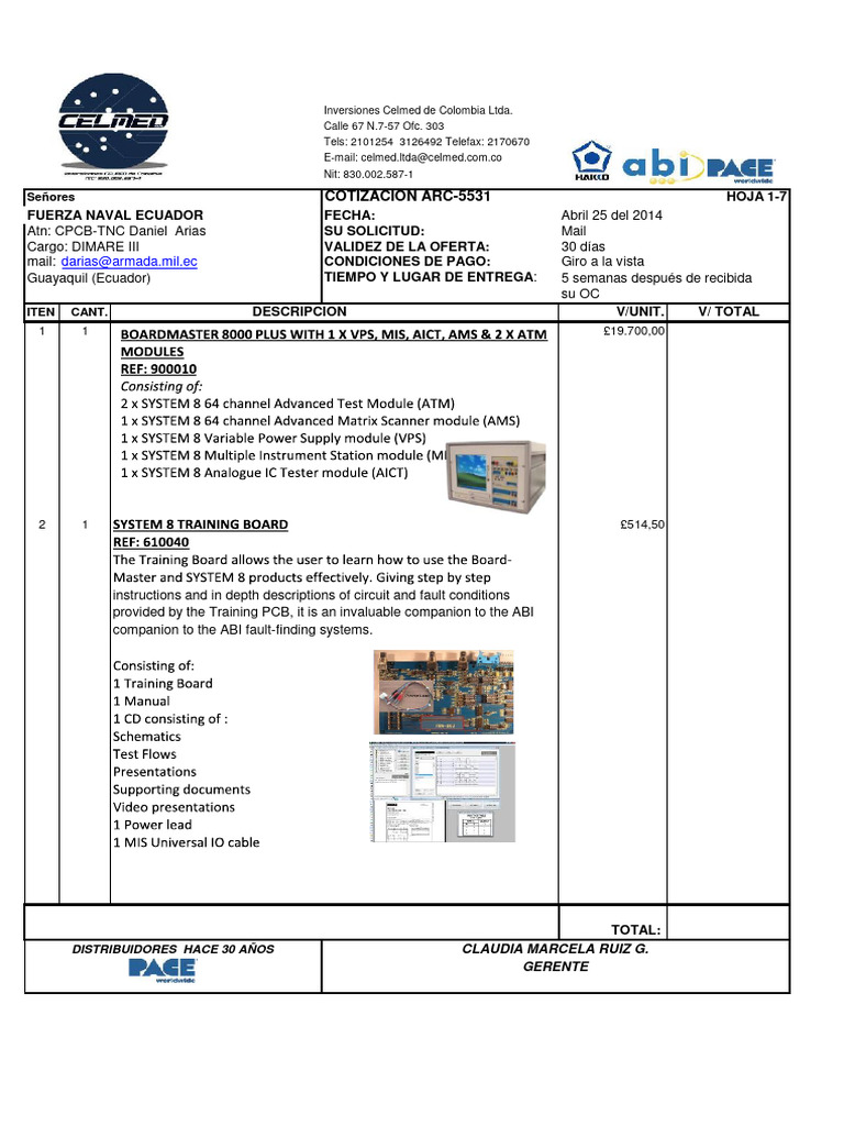 Equipo de Diagnostico Aby | PDF