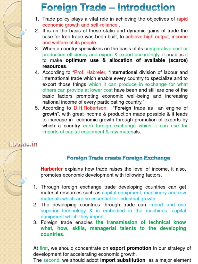 Unit 5 - Foreign Trade & Exchange Rate | PDF | Exchange Rate | Foreign ...