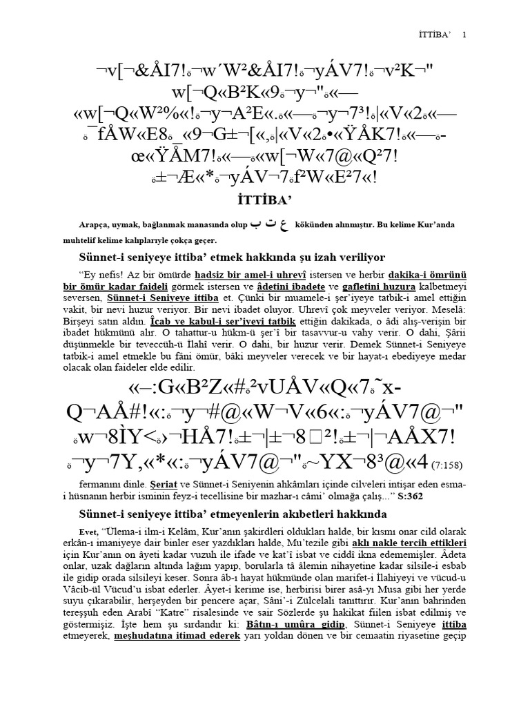 İTTİBA' | PDF