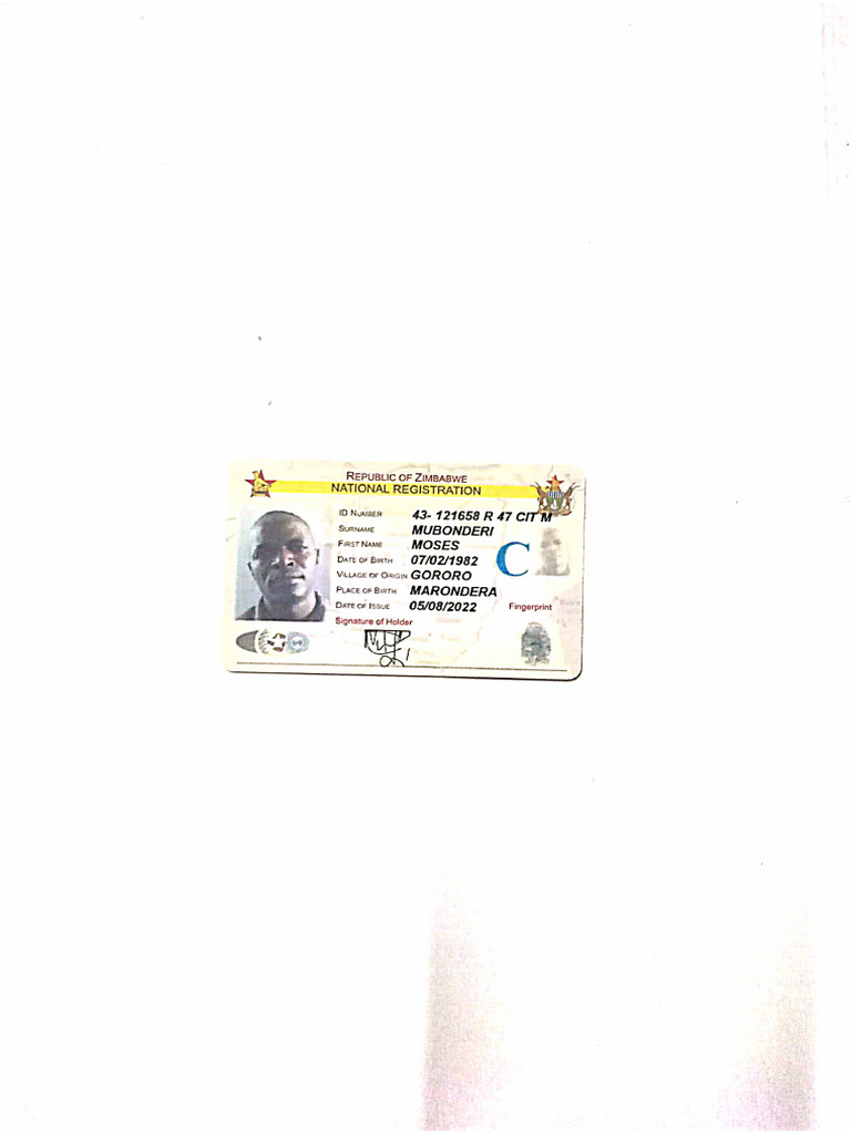 National ID | PDF