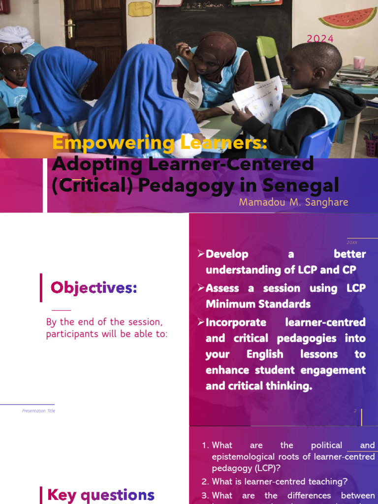 presnetation LCP | PDF | Pedagogy | Learning