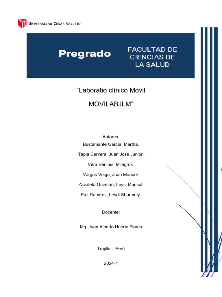 Proyecto de Pensamiento l (1) | PDF | Laboratorios | Hospital