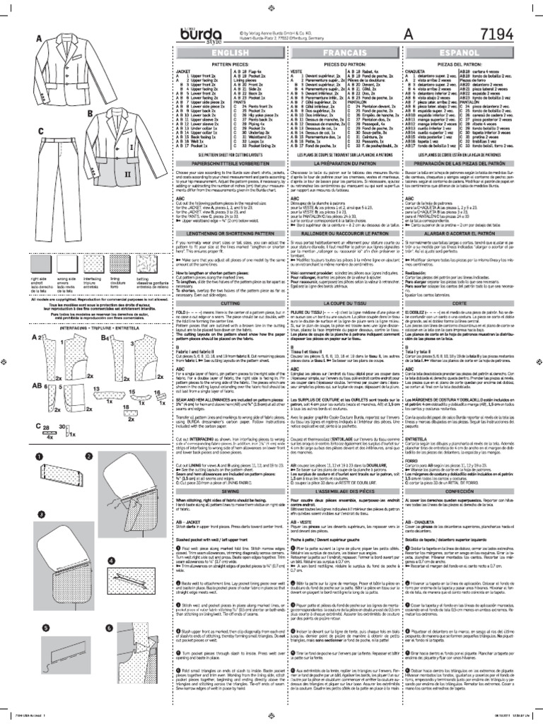 Patroon Instructies | PDF