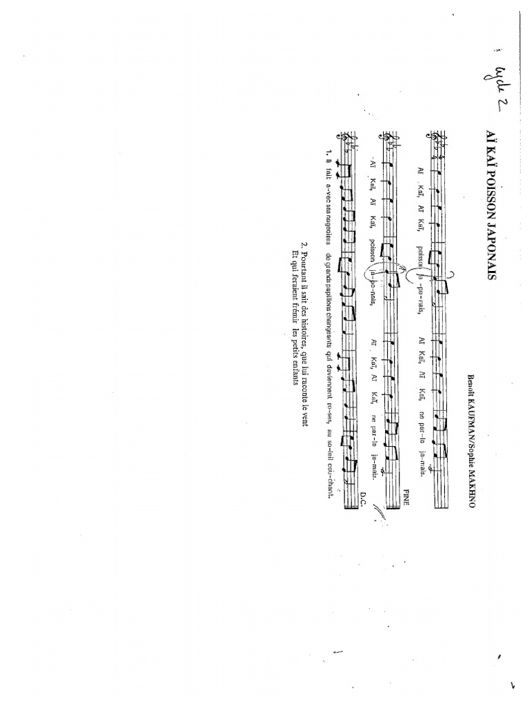 Ai Kai poisson japonais | PDF