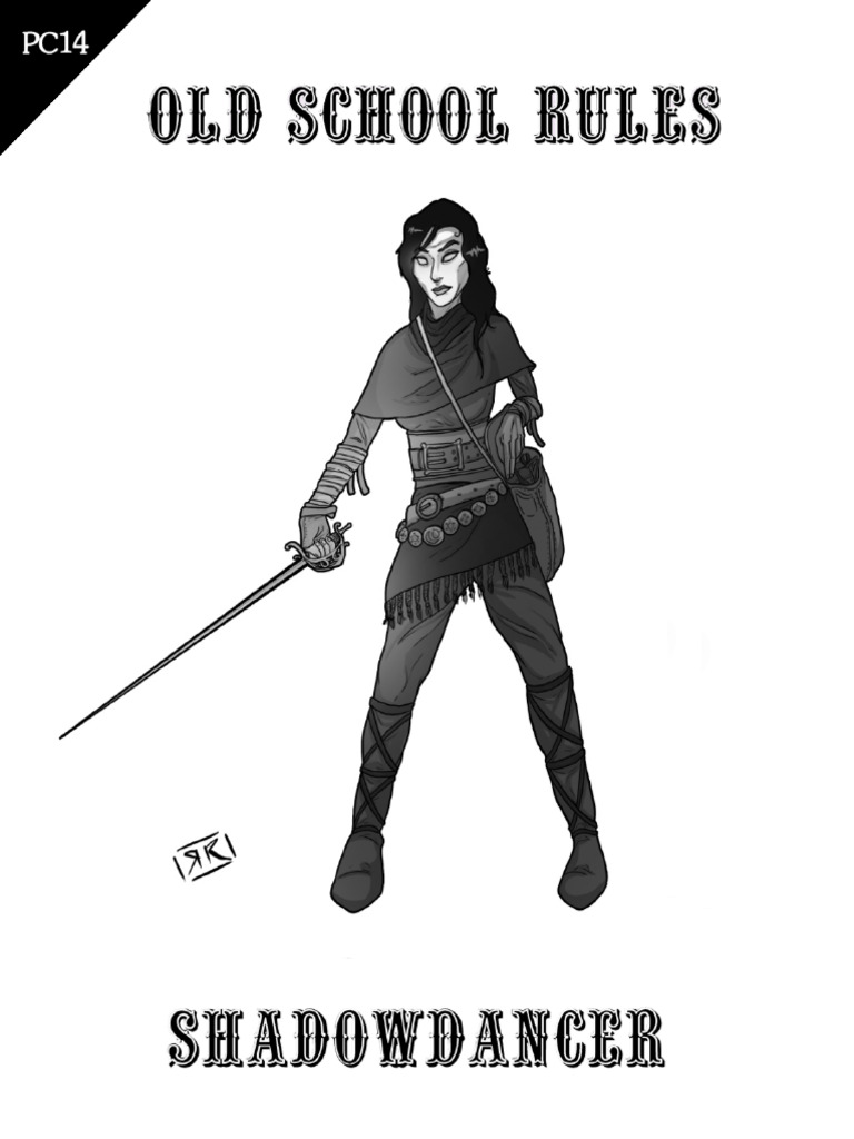 PC14 The OSR Shadowdancer | PDF | Copyright | License