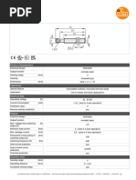Inductive Sensor IE5338 Specifications | PDF | Bipolar Junction ...