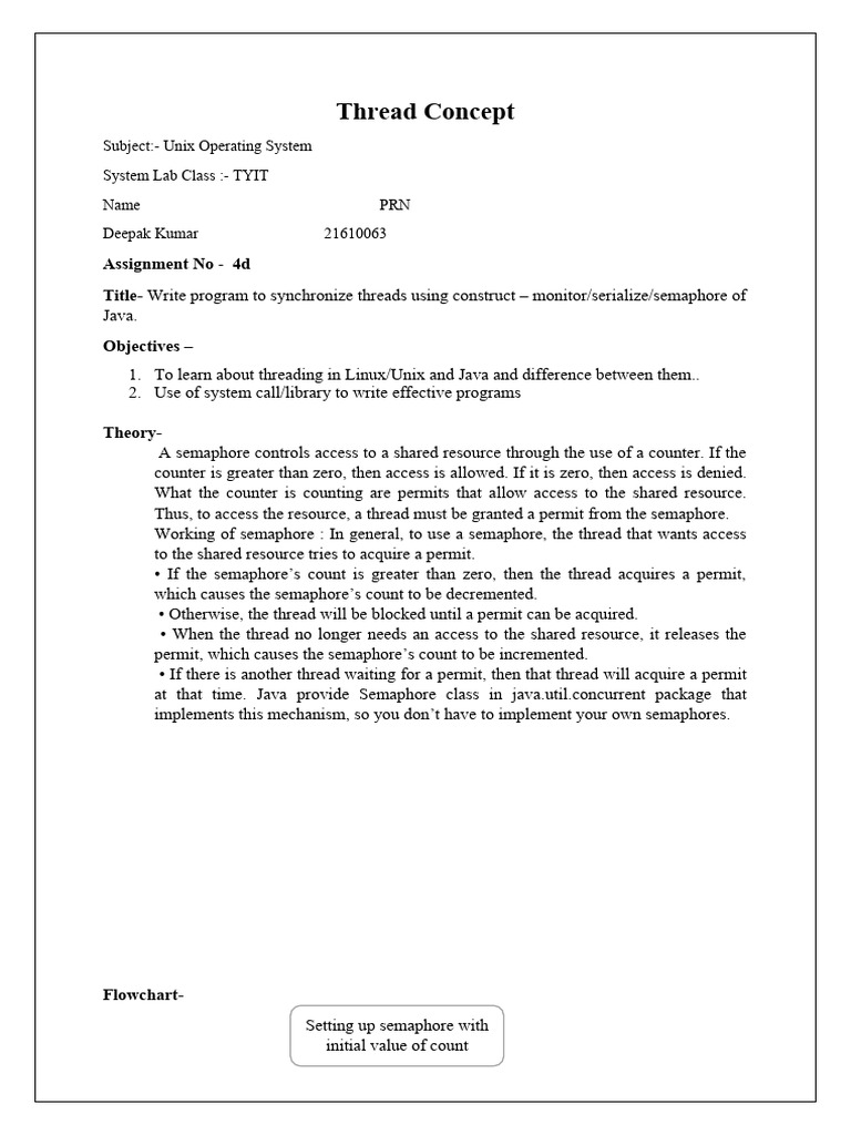 Thread Concept | PDF | Thread (Computing) | Software