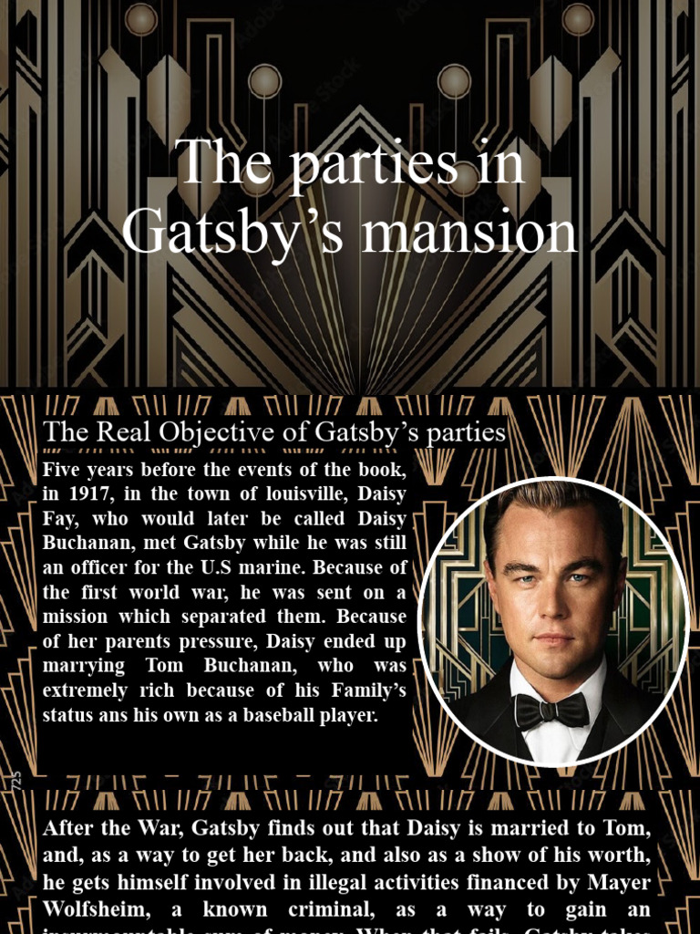 Dadsa | PDF | The Great Gatsby | Prohibition