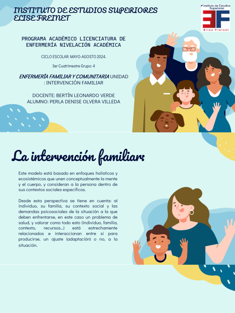 Intervención Familiar | PDF