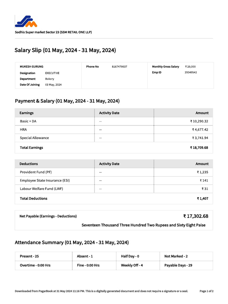 Employee Regular | PDF