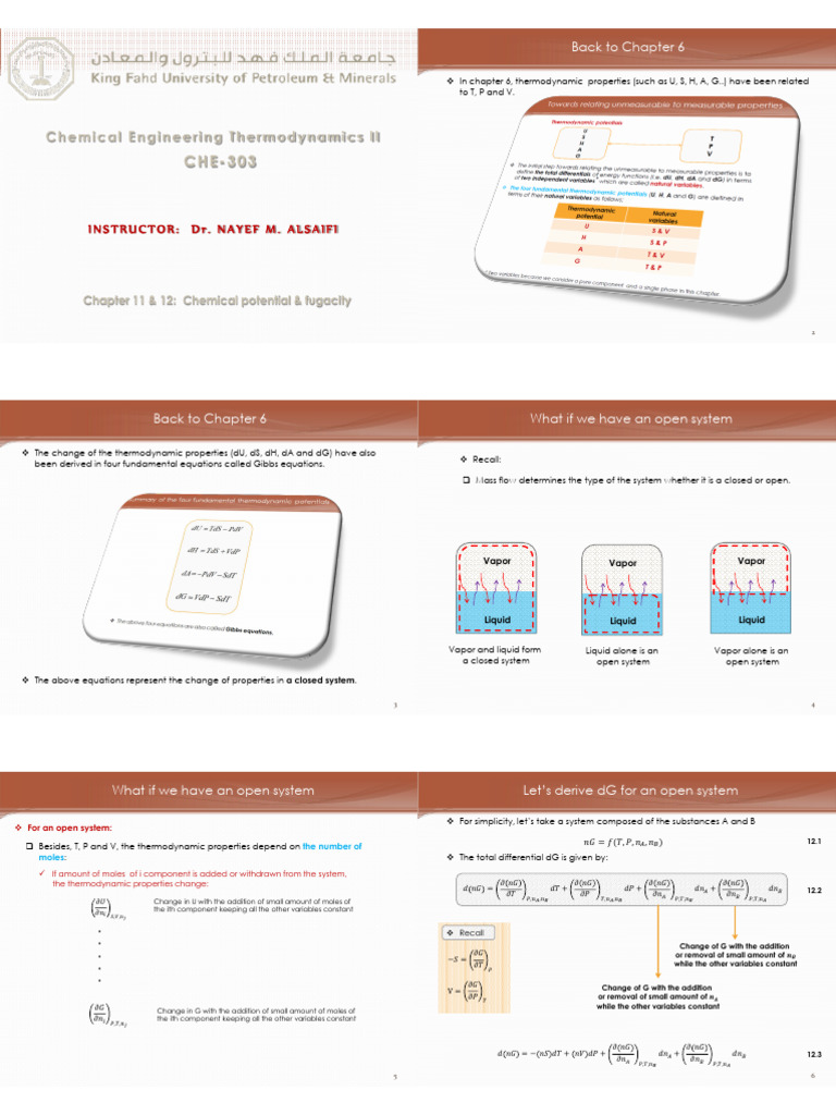 PowerPoint Presentation - Chapter12 (Old Edition) | PDF | Chemical Equilibrium | Heat