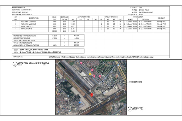Temporary Meter ELECTRICAL | PDF