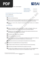 Requisitos para Abertura de Conta BCI | PDF