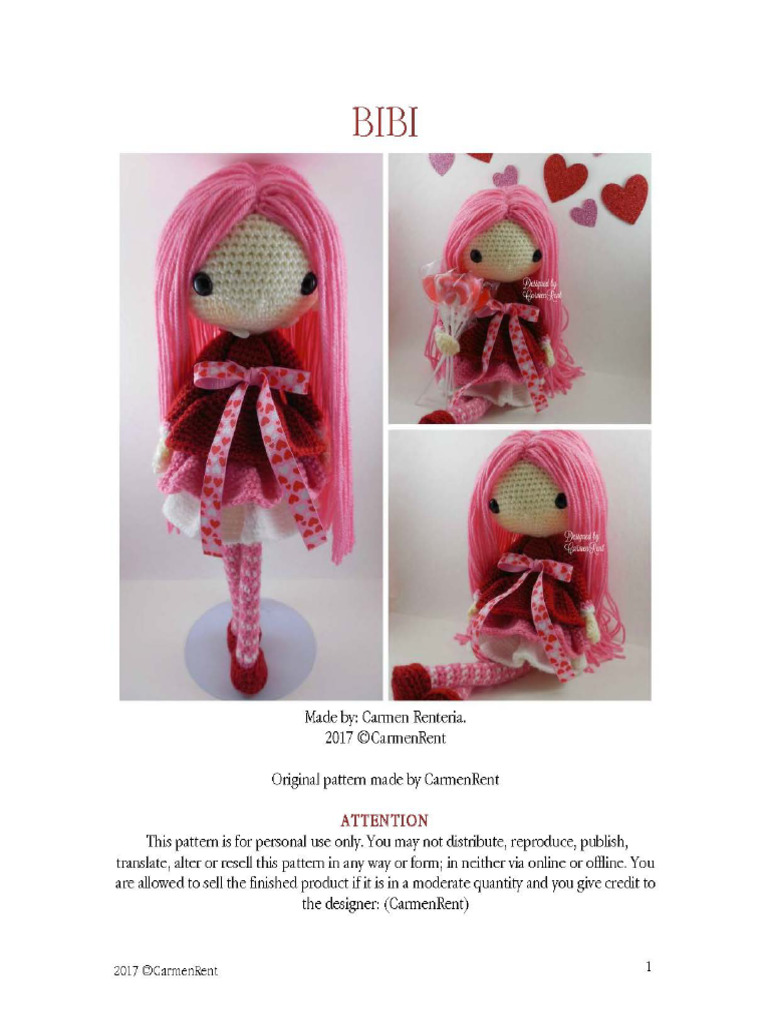 Muneca Bibi INGLÉS | PDF