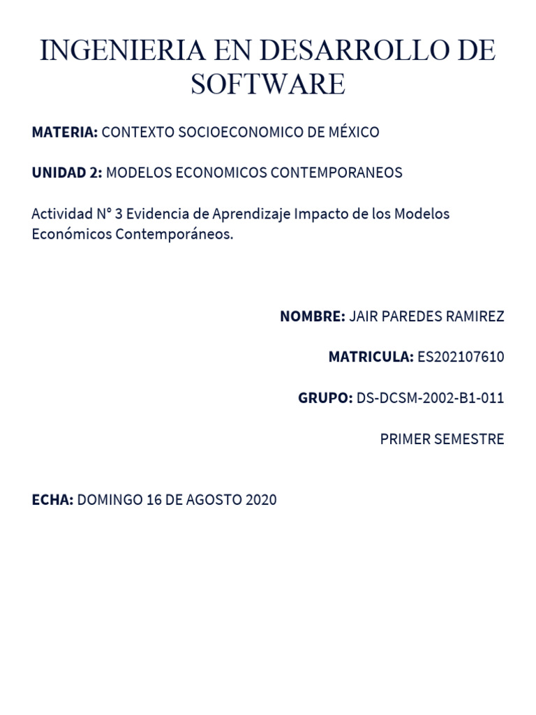 DCSM - U2 - EA3 - JAPR Corregido | PDF
