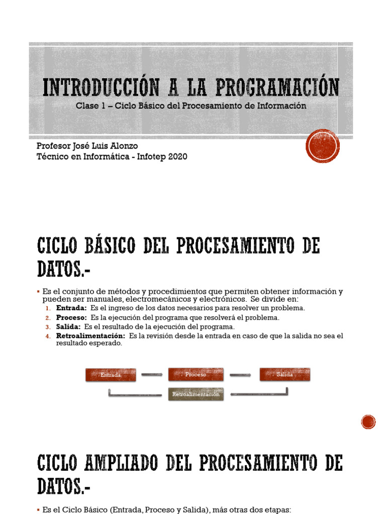 Tema 1 - Introducción A La Programación | PDF | Archivo de computadora ...