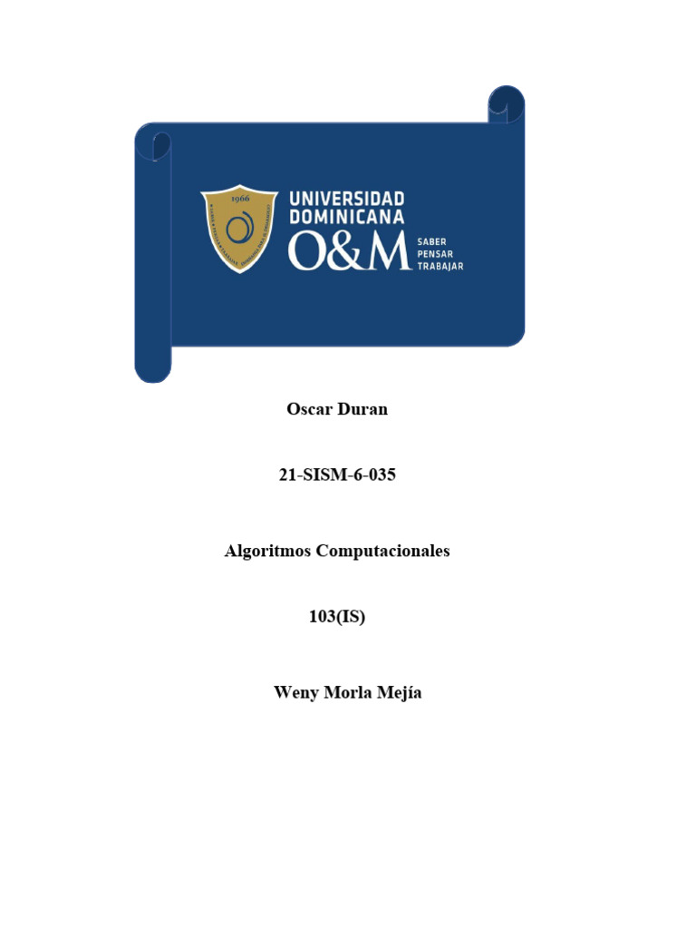 El Lenguaje C y La Estructura de Un Algoritmo y de Un Programa | PDF ... El Lenguaje C y La Estructura de Un Algoritmo y de Un Programa | PDF ...