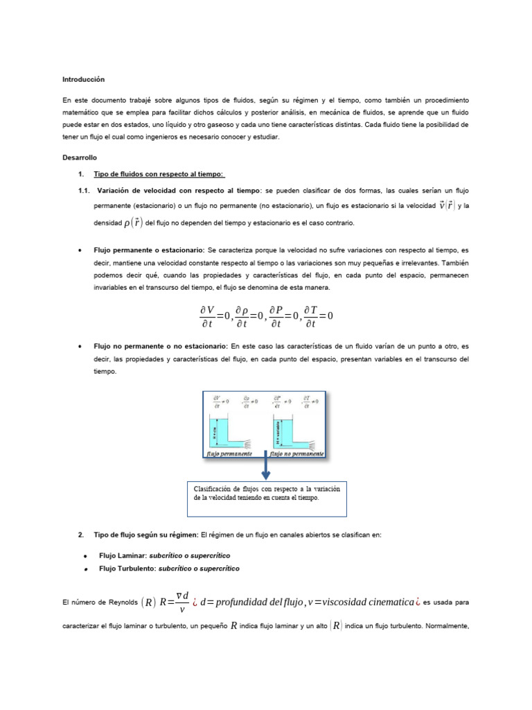 Proyecto 2 Fluidos AAMR (23.05.2023) Alfredo | PDF | Numero Reynolds | Turbulencia
