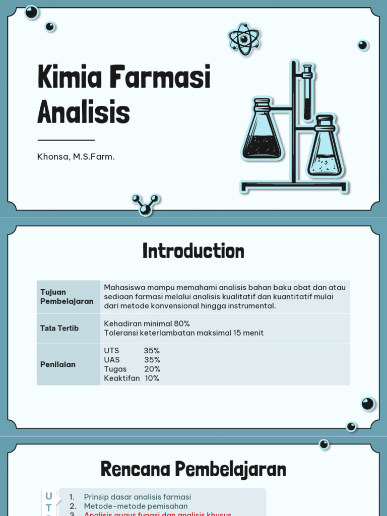 Kimia Farmasi Analisis | PDF | Pengembangan Diri | Kesehatan Holistik