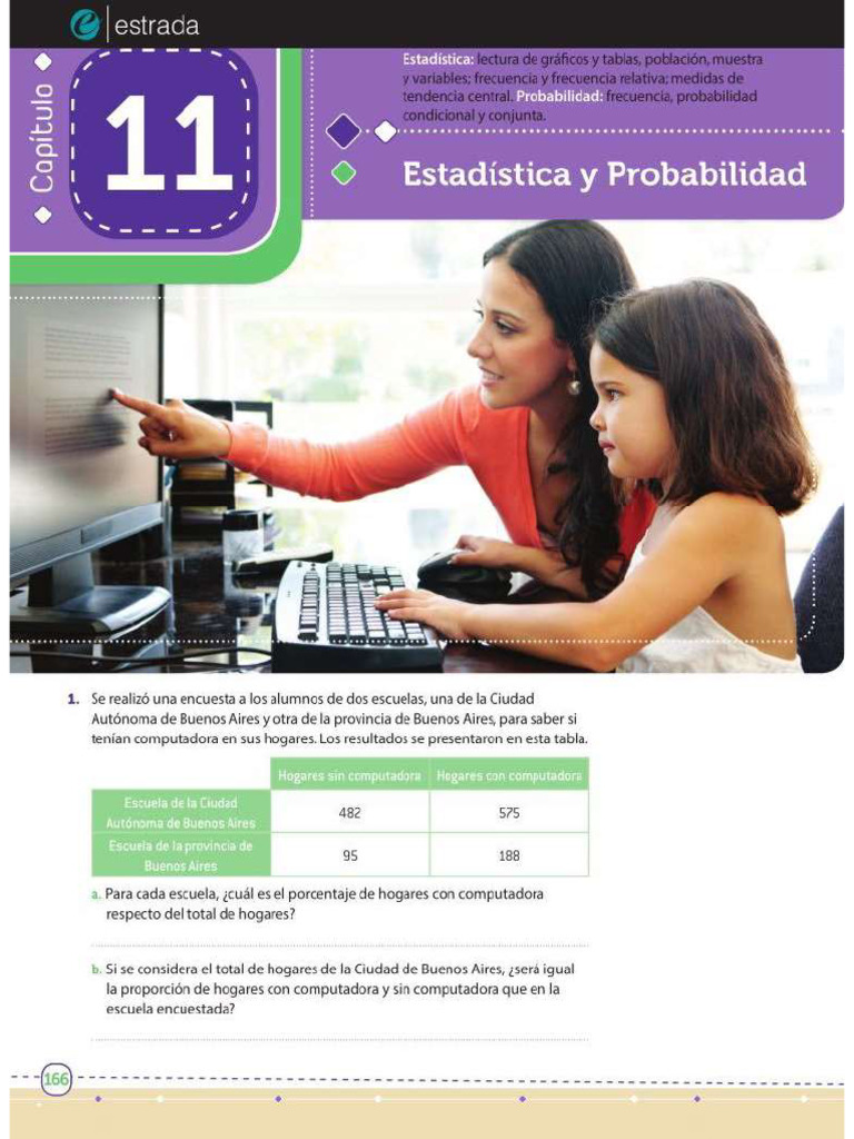 Hacer matemática 3 - Estadística y probabilidad | PDF