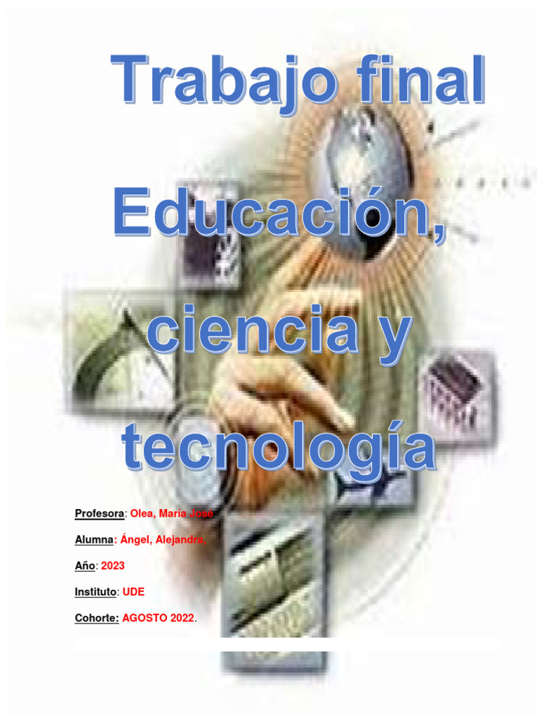 Educ. Ciencia y Tec - Ale | PDF | Aprendizaje | Enseñando
