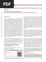 CBT for Psychosis: Garety Model Overview | PDF | Cognitive Behavioral ...