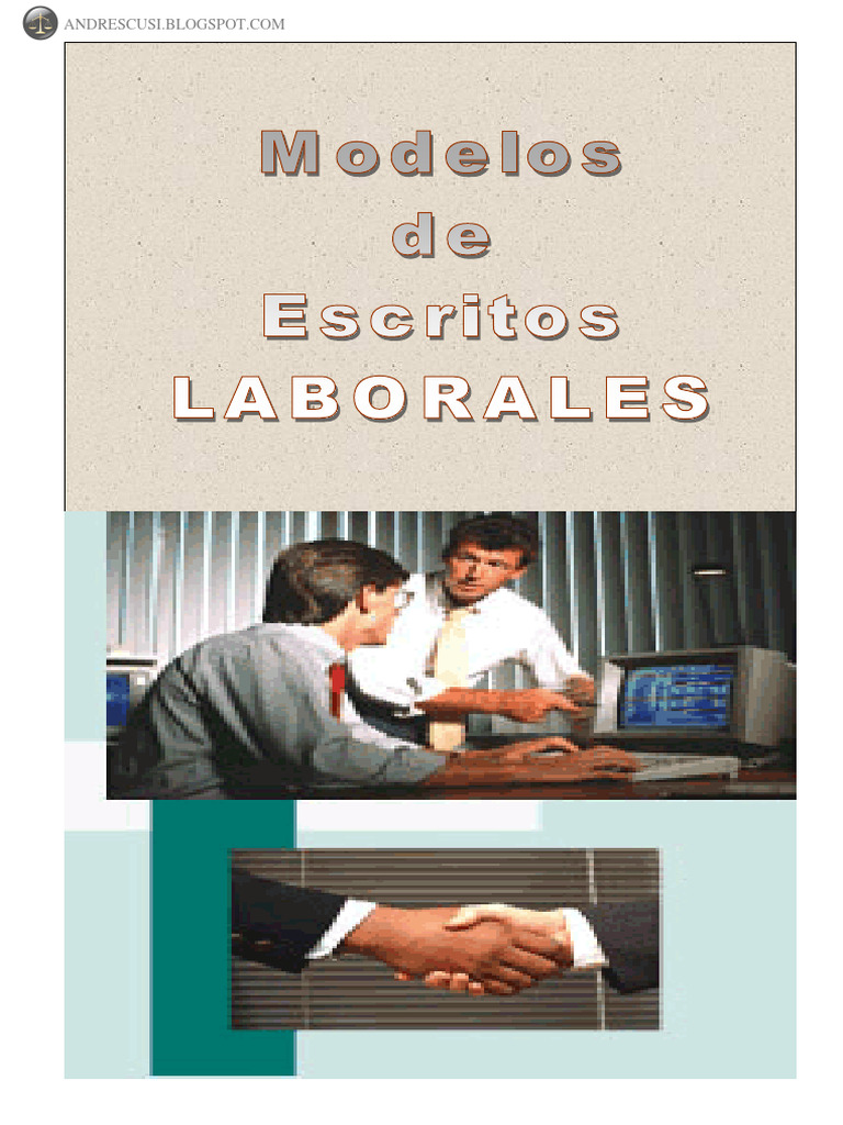 65 Modelos de Escritos Laborales | PDF | Demanda judicial | Derecho laboral