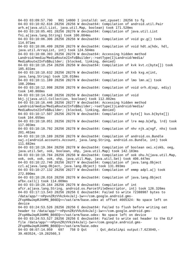 Log | PDF | Software Engineering | System Software Log | PDF | Software Engineering | System Software