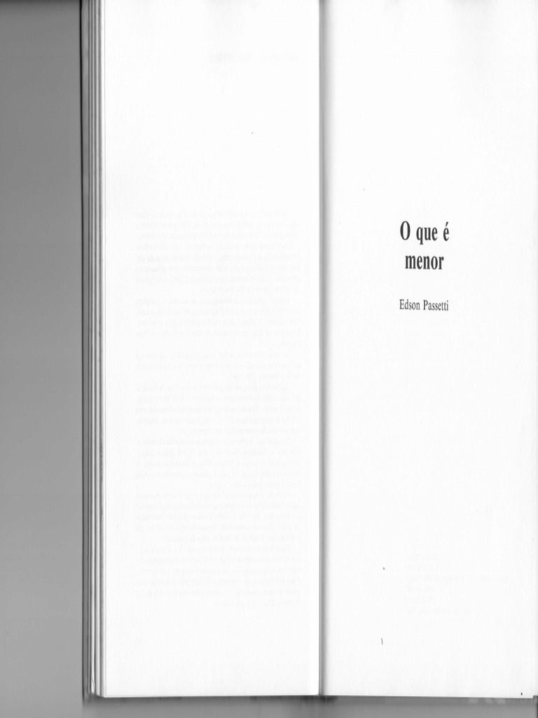 Cópia de O-Que-C3a9-Menor | PDF