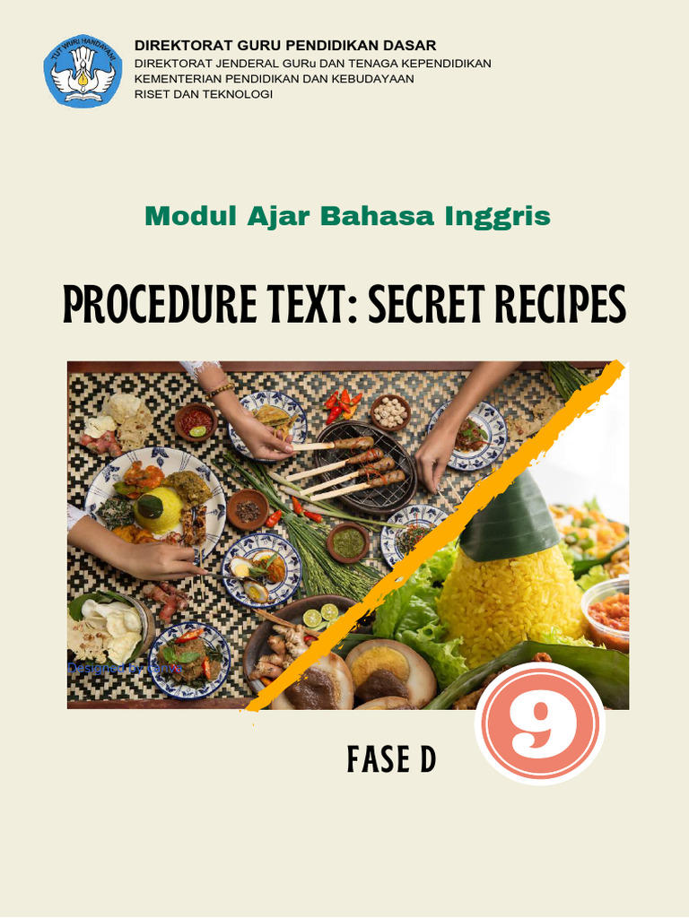 Modul Ajar PROCEDURE Text | PDF