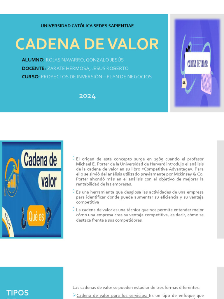 Cadena de Valor - PPT Expo | PDF | Cadena de valor | Business