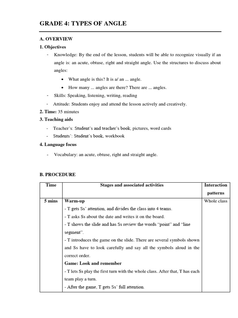 LESSON PLAN | Download Free PDF | Cognitive Psychology | Behavior Modification