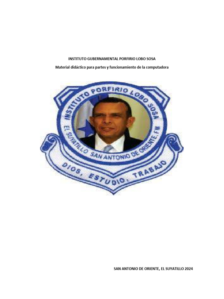 Instituto Gubernamental Porfirio Lobo Sosa | PDF | Hardware de la ... Instituto Gubernamental Porfirio Lobo Sosa | PDF | Hardware de la ...