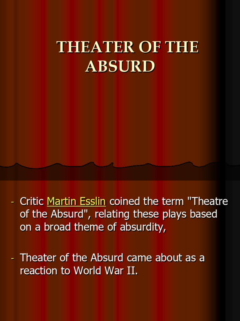 Absurd | PDF | Existentialism