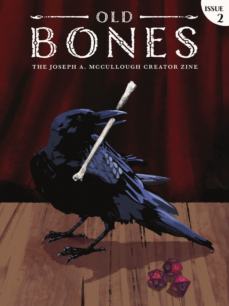 Revista - Old Bones Zine Issue 2 | PDF | Magician (Fantasy)