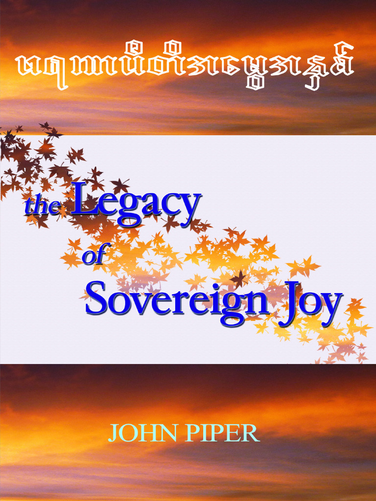 Legacy of Sovereign Joy Burmesefull | PDF | Foreign Language Studies