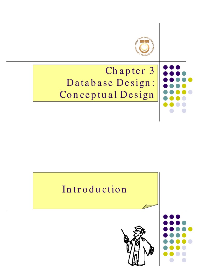 Database Design: Conceptual Design | PDF | Conceptual Model | Data Model