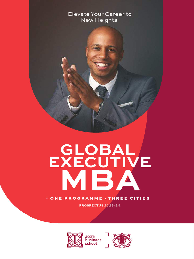 Global Executive MBA Prospectus 2023/24 | PDF | Strategic Management ...