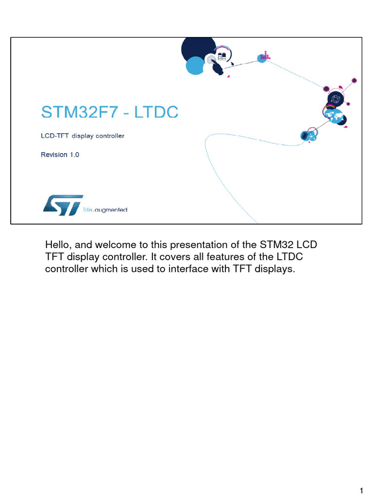 Stm32f7 Peripheral Ltdc Download Free Pdf Liquid Crystal Display