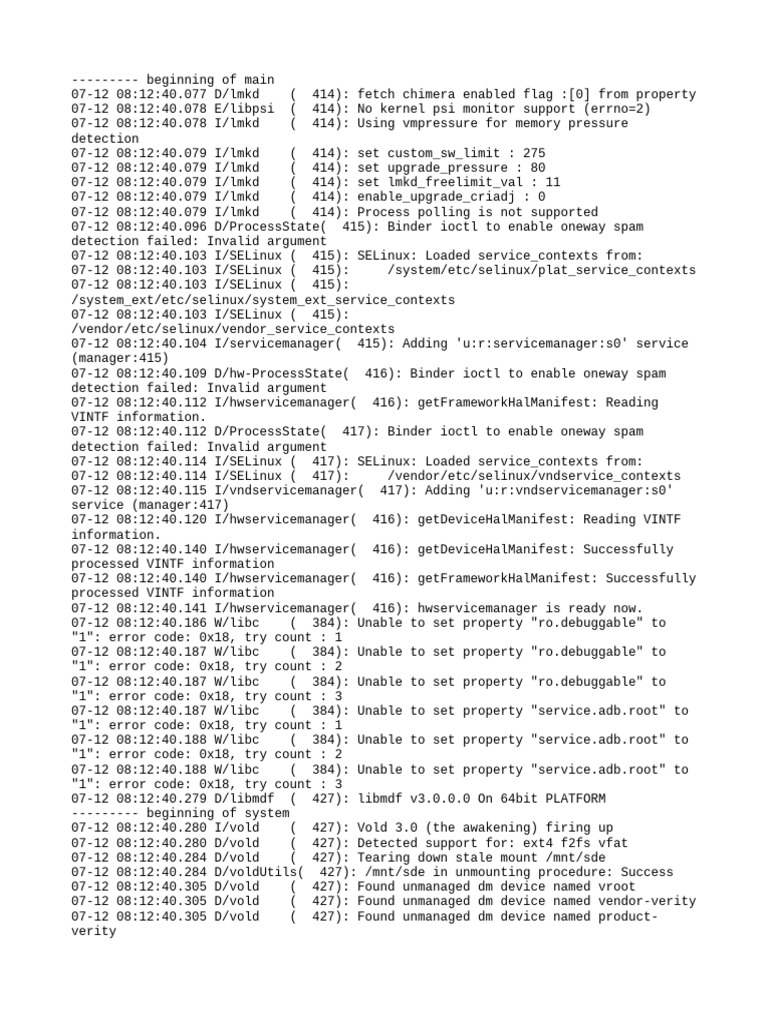 Logcat Prev CSC Log | PDF | Computing | Utility Software