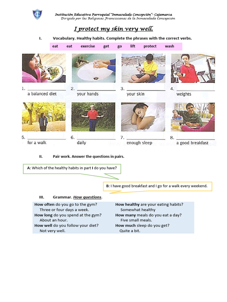 I Protect My Skin Very Well. 4AB | PDF | Language Mechanics | Linguistic Morphology