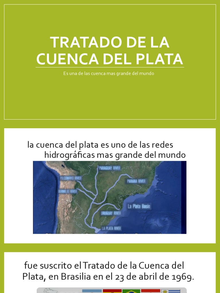 Tratado de La Cuenca Del Plata | PDF | Cuenca de drenaje