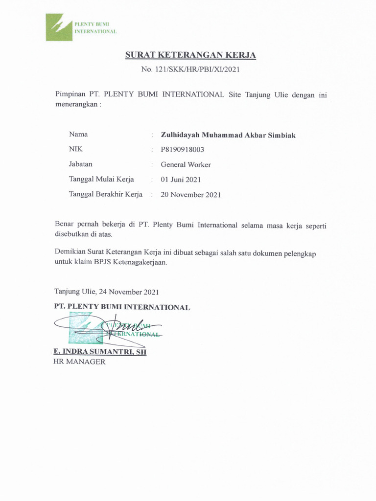 Zulhidayah Muhammad Akbar Simbiak | PDF