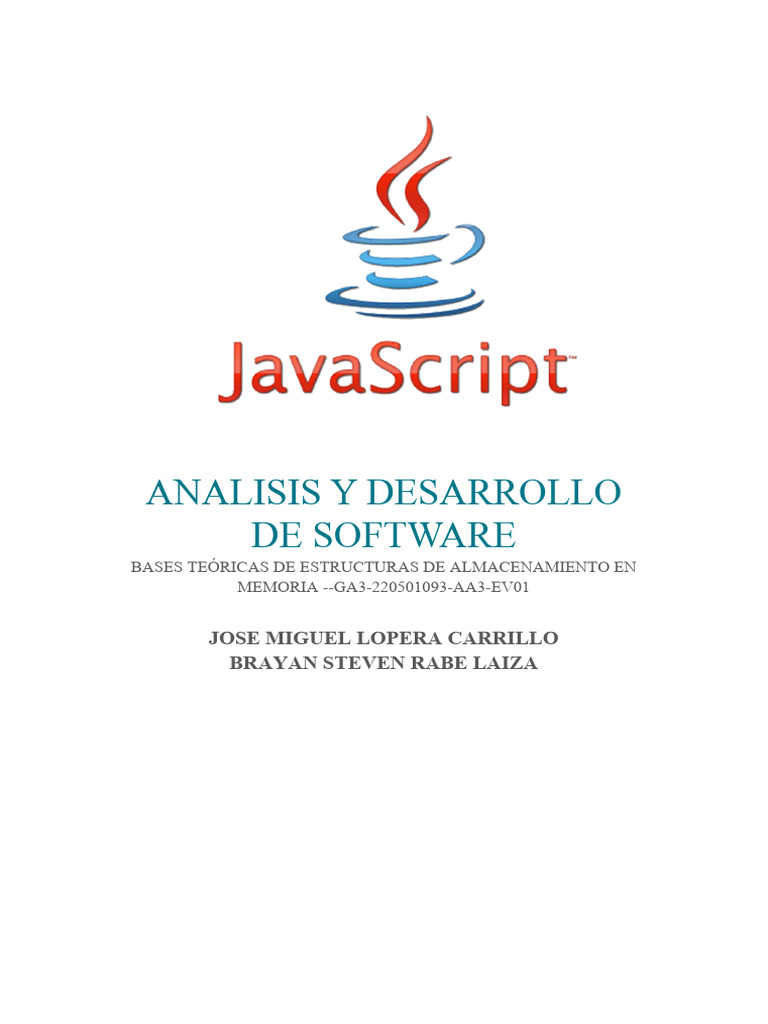 Ga3 220501093 Aa3 Ev01 | PDF | Lenguaje de programación | Script Java