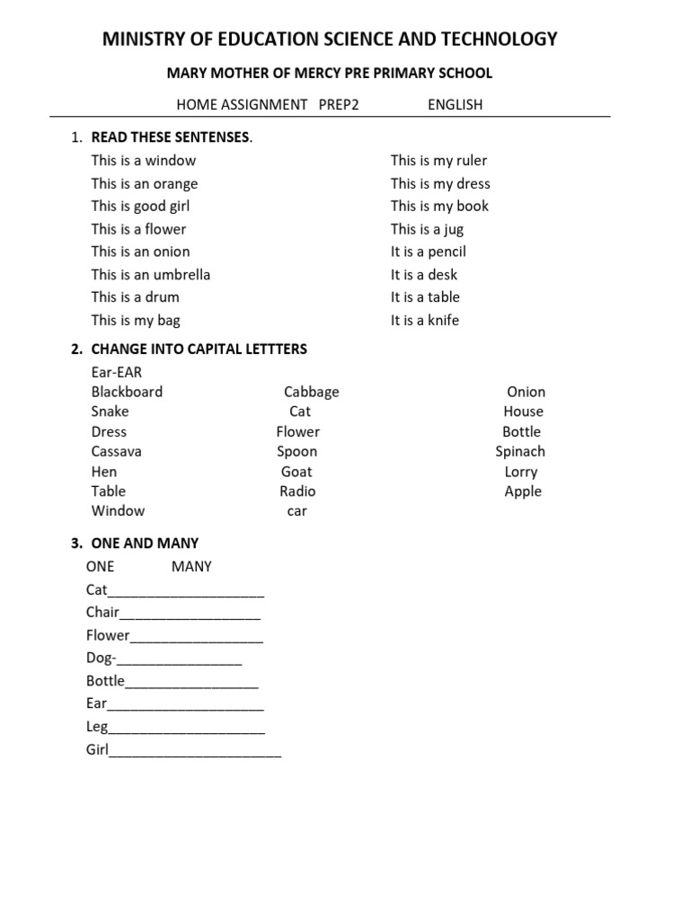 Preprimary Packages | PDF | Language Arts & Discipline