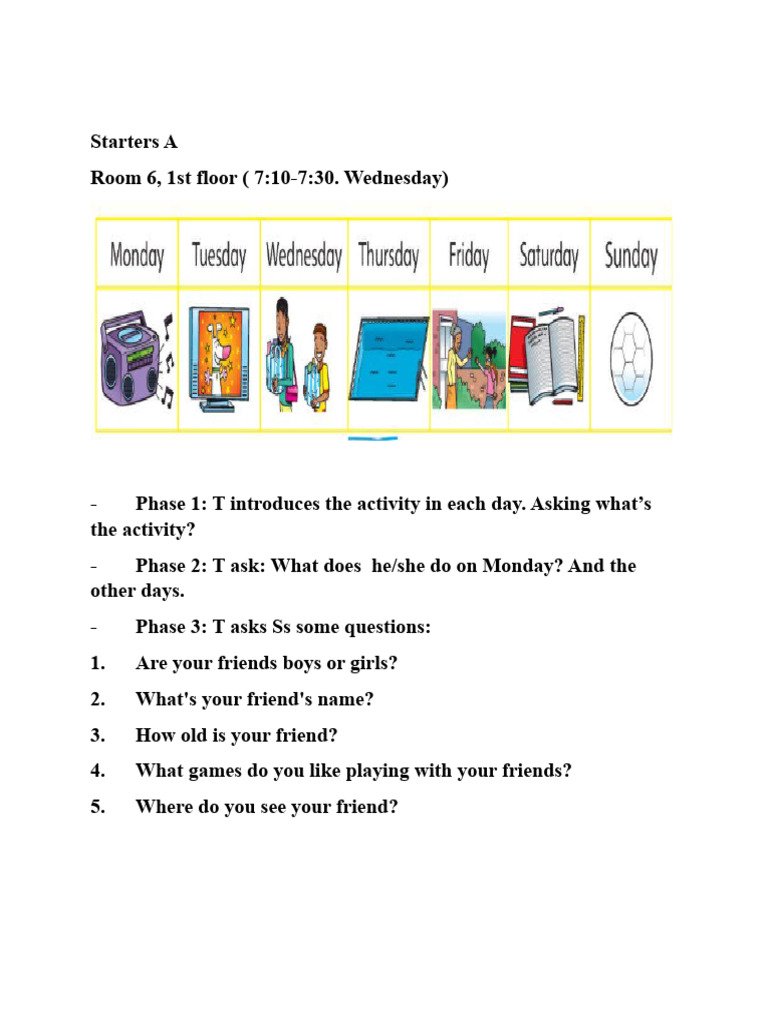 Speaking - Ms Chau's Class | PDF